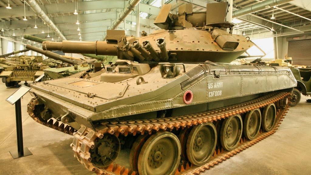 The Army's M551 Sheridan Light Tank Was Dropped From the Sky - National ...