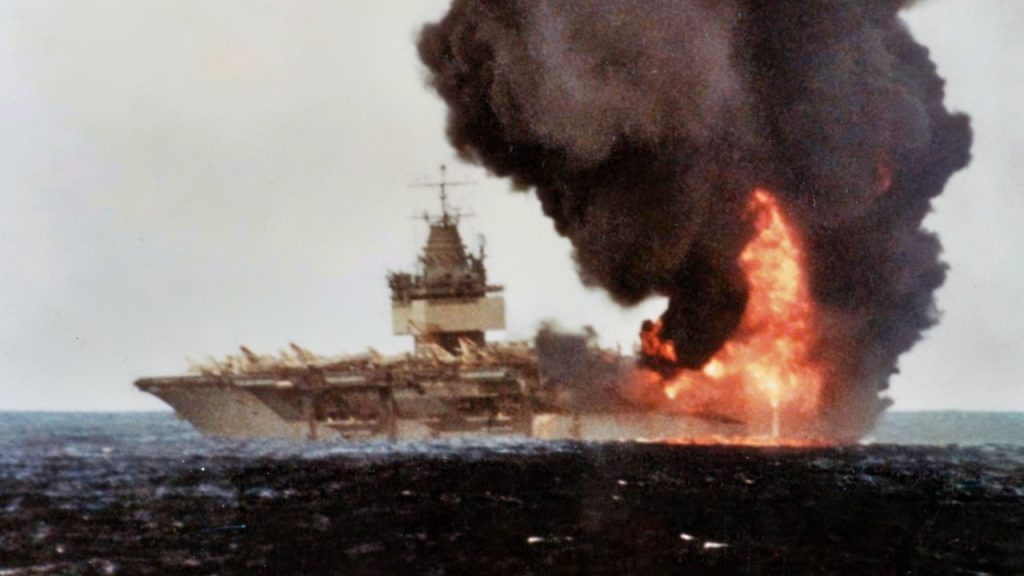 How a U.S. Navy Nuclear Aircraft Carrier Became an 'Inferno' - National ...