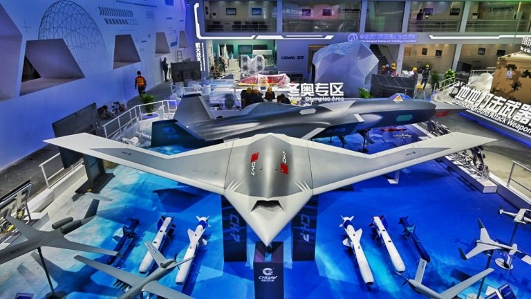 New Satellite Image Shows China’s Massive ‘Cranked-Kite’ Stealth Drone ...