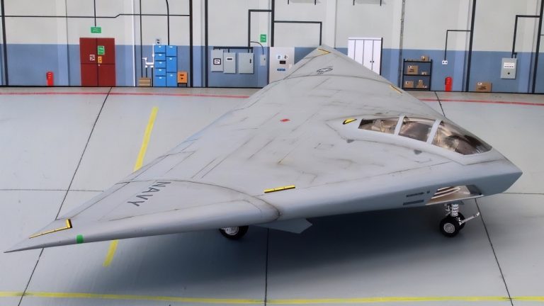 'Flying Dorito' A-12 Avenger II Stealth Bomber Has a Message for the U ...
