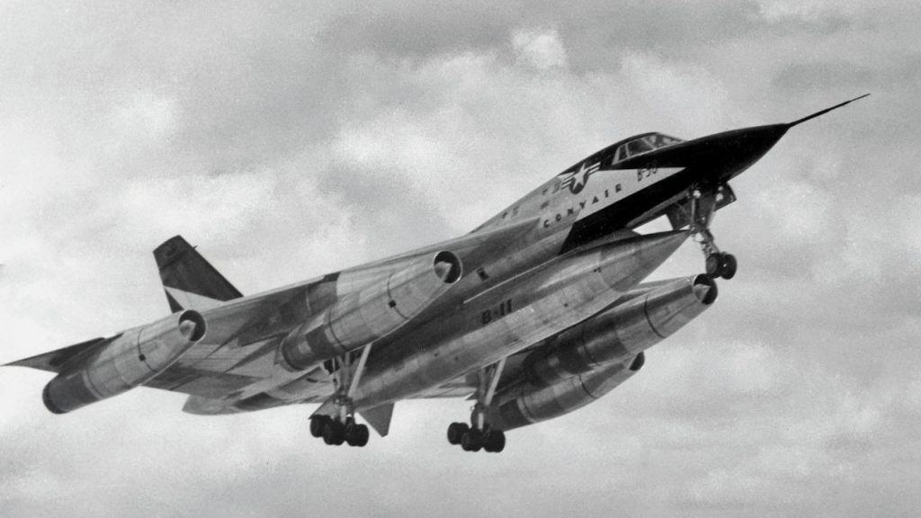 The Mach 2 B-58 Hustler Bomber Has a Message for the U.S. Air Force ...