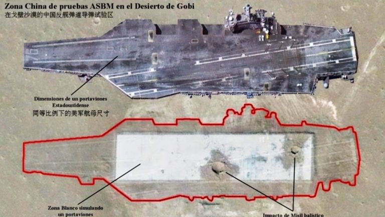 China Built Fake U.S. Aircraft Carriers in the Desert for a Real War ...