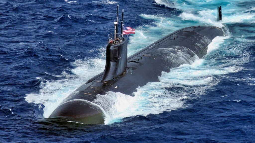 The U.S. Navy's USS Connecticut Seawolf-Class Nuclear Attack Submarine ...