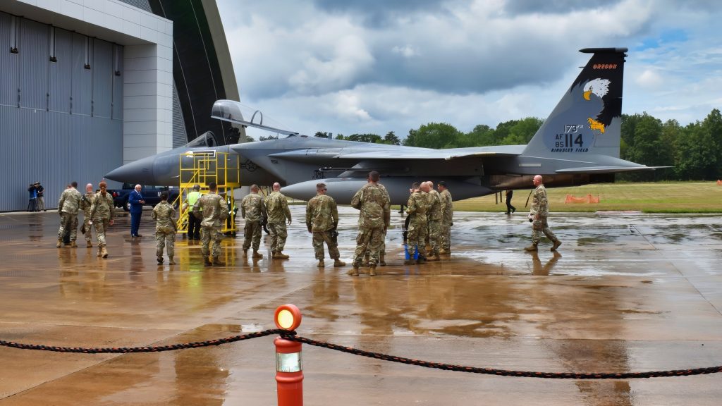 I Watched Up-close an F-15C Fighter Make Its Final Flight to the ...