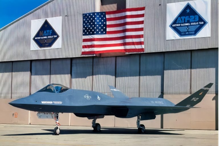 The Mach 2.2 YF-23 Black Widow II Stealth Fighter Has a Message for the ...