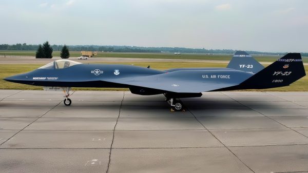 The Mach 2.2 YF-23 Black Widow II Stealth Fighter Has a Message for the ...