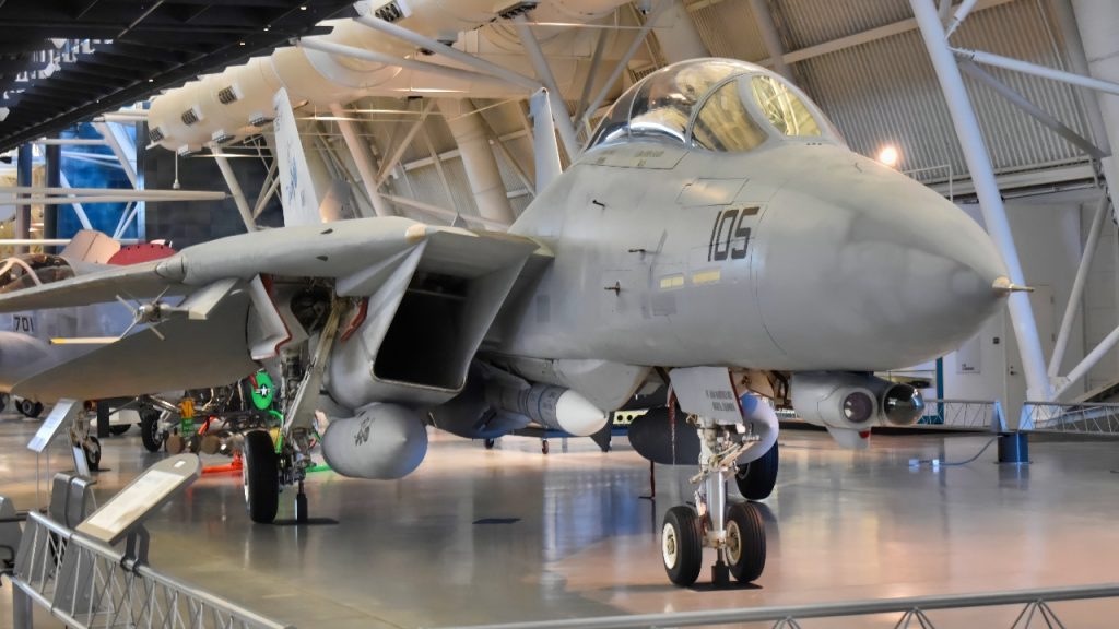 The F-14 Tomcat U.S. Navy Fighter Has A Message for Any Military On ...