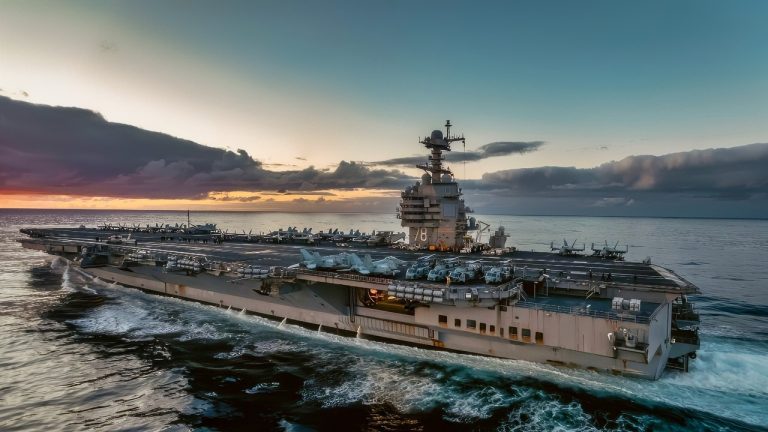 300-Day U.S. Navy Gamble: Nuclear Aircraft Carrier USS Gerald R. Ford’s ...
