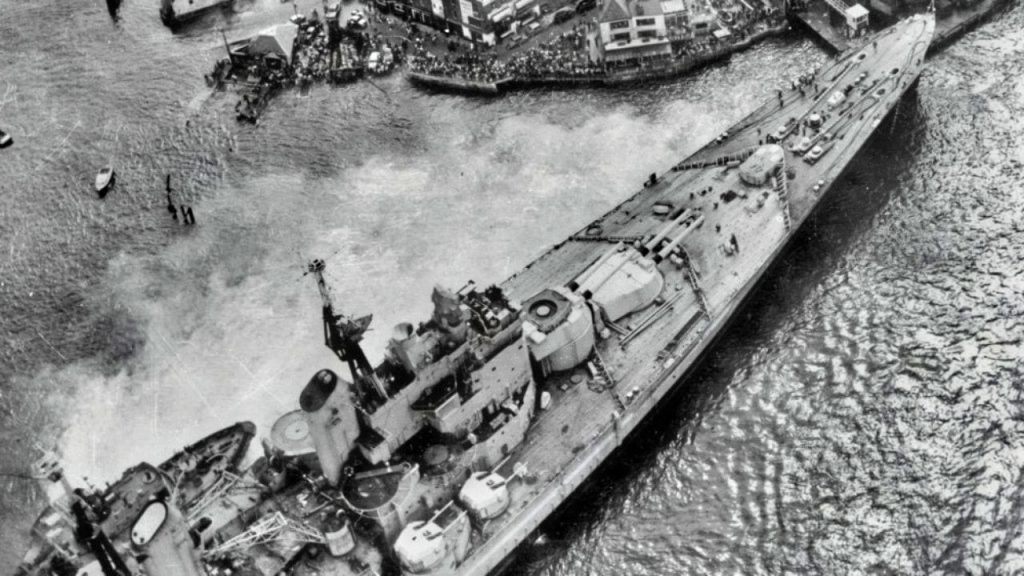 HMS Vanguard: The Story of the Last Battleship Ever Built - National ...