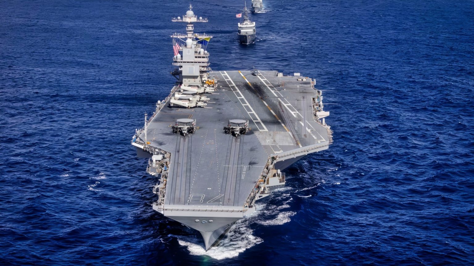 USS Donald Trump: A Ford-Class U.S. Navy Aircraft Carrier Could Be ...