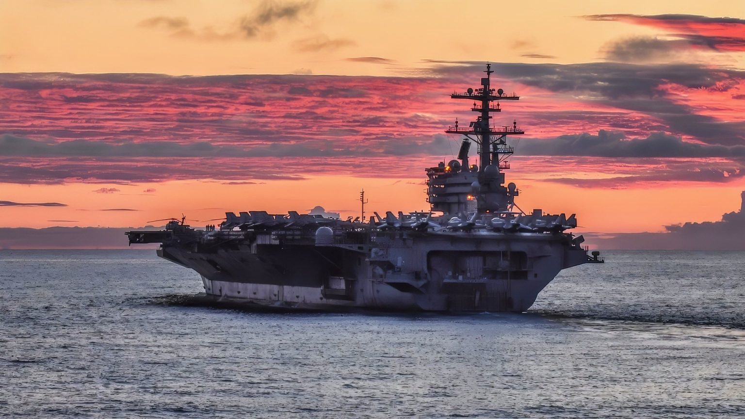 U.S. Navy Nuclear Aircraft Carrier USS George H.W. Bush Is Certified ...