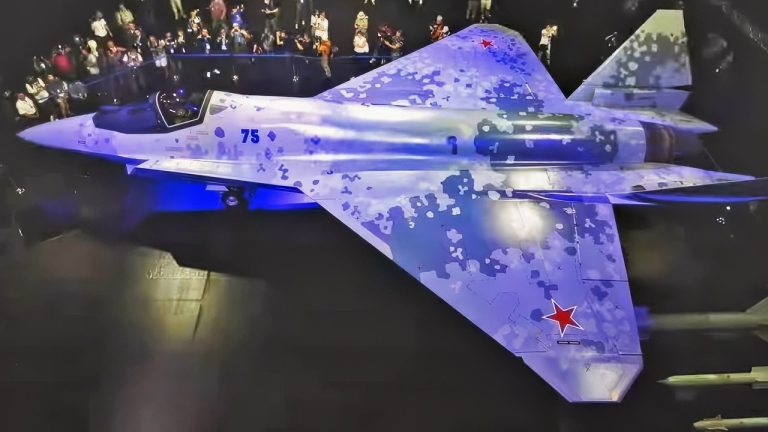 Russia's New Su-75 Checkmate Stealth Fighter Is Now 'Frozen in Time ...