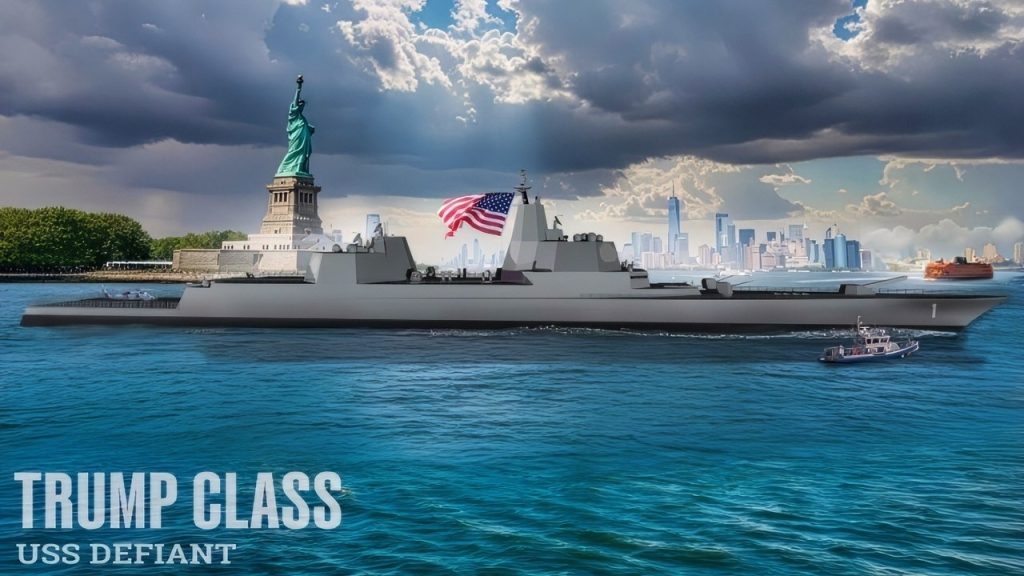The U.S. Navy's Trump-Class Battleship Could Be In the Water Faster ...
